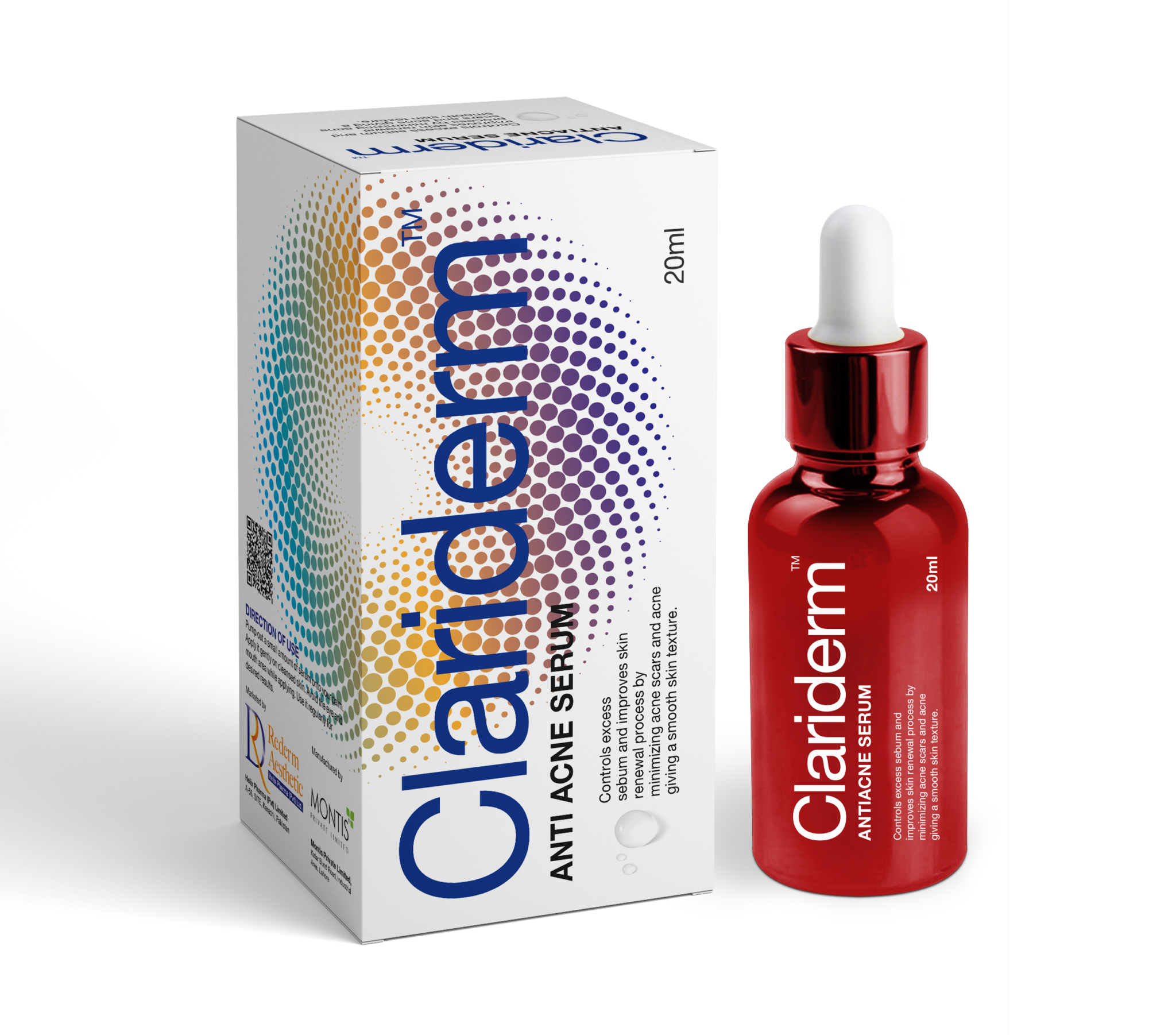 Clariderm Anti Acne Serum – Helix Pharma